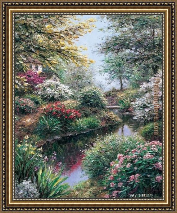 Henry Peeters Longmeadow House Framed Painting for sale - PaintingHere.com