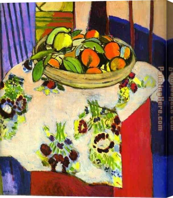 Henri Matisse Still Life with Oranges Stretched Canvas Painting for ...